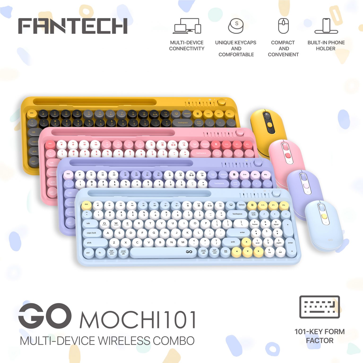 The Fantech Go Mochi 101 (WK899) - Fantech Nepal | Gaming Store