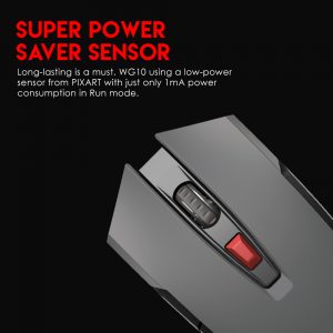 WG10 Raigor II Wireless 2.4Ghz Gaming Mouse - Fantech Nepal | Gaming Store